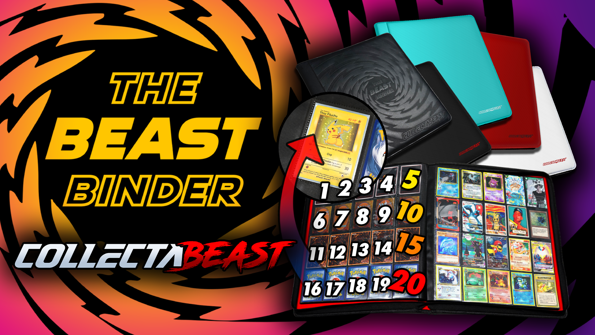 CollectaBeast - Collectable Binders and TCG products